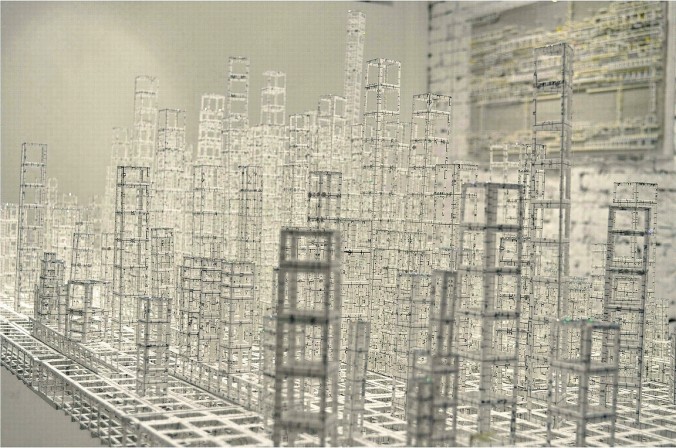 Floating City Paper Sculpture by Katsumi Hayakawa | Spoon & Tamago