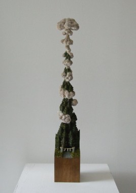 Keisuke Tanaka carves miniature landscape into wood | Spoon & Tamago