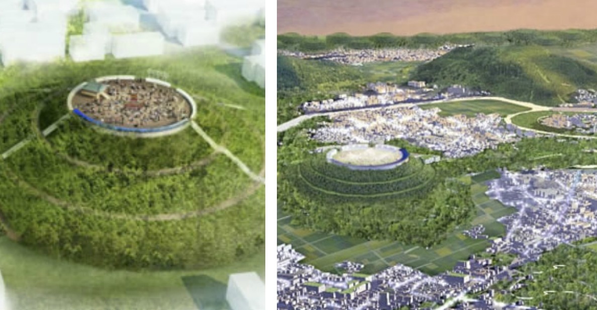 Shimizu Proposes Green Mounds for Tsunami Defense | Spoon & Tamago
