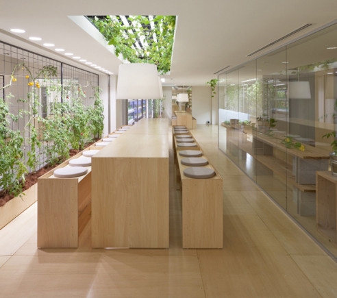 urban farming and corporate culture collide in this Tokyo office ...