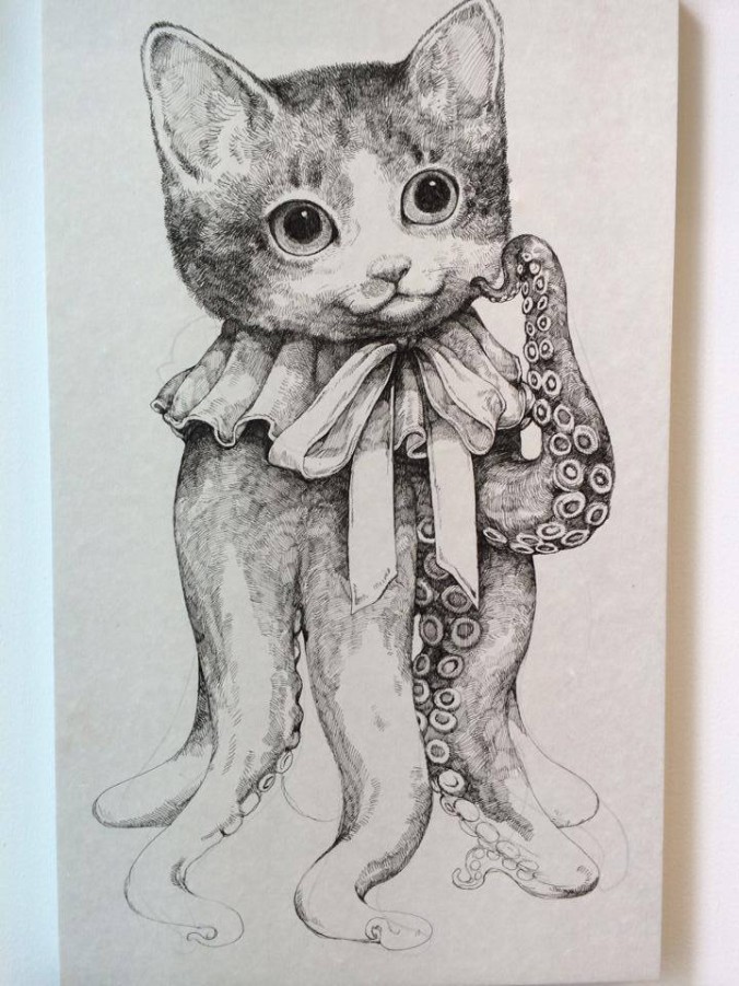 Mushrooms, Kittens and Tentacles | The Bizarre World of Yuko Higuchi ...