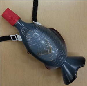 A water bottle made to look like a soy sauce container | Spoon & Tamago