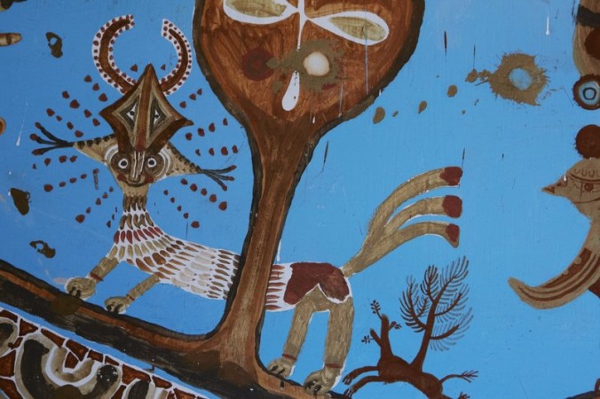 Sprouting Life in the Forest | A New Classroom Mural Painted in India ...