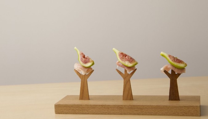 Create a Forest of Edible Treats with Mogu Mogu Wooden Forks | Spoon ...