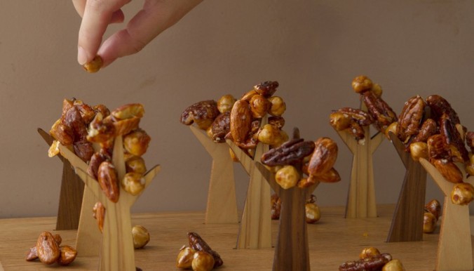 Create a Forest of Edible Treats with Mogu Mogu Wooden Forks | Spoon ...