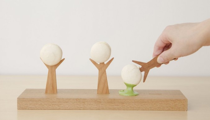 Create a Forest of Edible Treats with Mogu Mogu Wooden Forks | Spoon ...