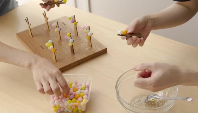 Create a Forest of Edible Treats with Mogu Mogu Wooden Forks | Spoon ...