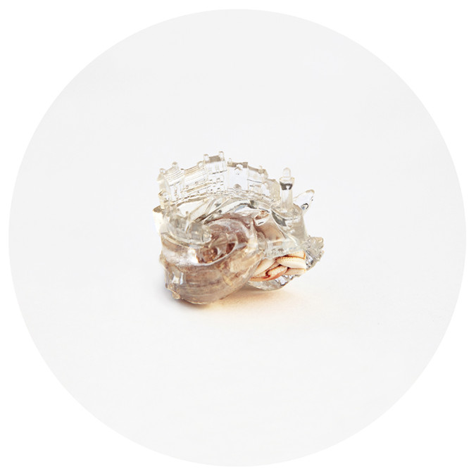 3D Printed Architectural Hermit Crab Shells by Aki Inomata | Spoon & Tamago