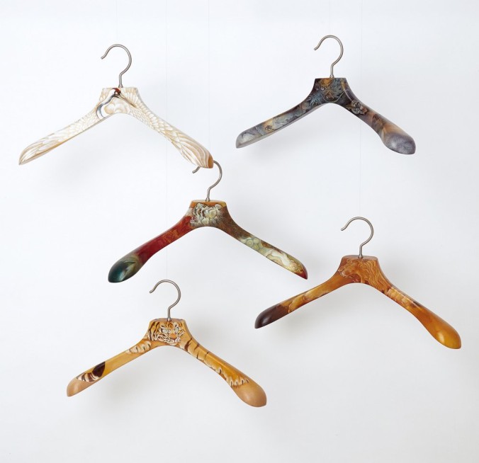 Imperfect Clothing Hangers Transformed Into Works of Art | Spoon & Tamago