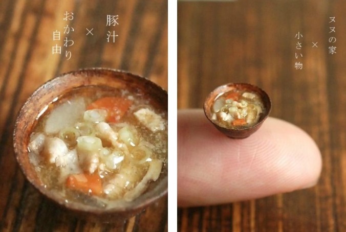 Micro-Replicas of Food and Household Items Made From Clay by Tomo ...