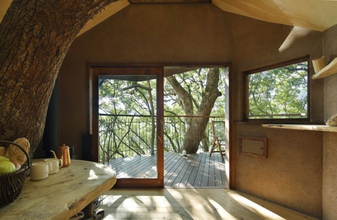 Japan’s Largest Treehouse is a Sprawling Structure Built Around a 300 ...