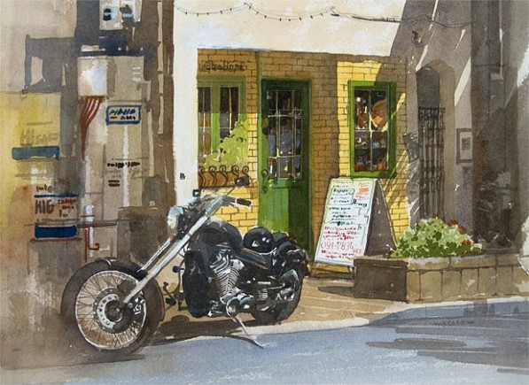 Delicate Watercolor Scenes of Japan by Masato Watanabe | Spoon & Tamago