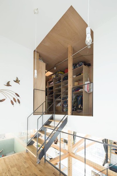 Split House: A New Home in Tokyo With a 360° Mezzanine | Spoon & Tamago
