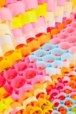 An Architectural Installation of 30,000 Post-It Notes by Yo Shimada ...