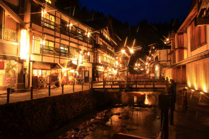 Magical Photographs of Ginzan Onsen in the Snow | Spoon & Tamago
