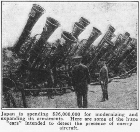 Fascinating Historic Photos of Japan’s Wartime Acoustic Locators ...