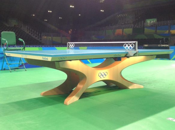 Rio 2016 Olympic Infinity Ping-Pong Tables Designed by Shinichi ...