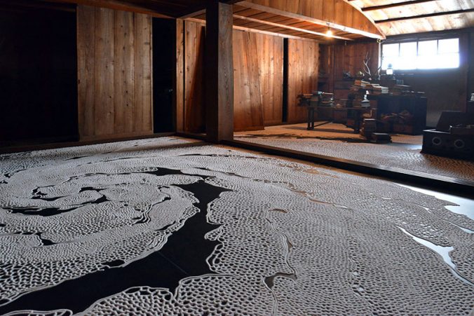 An Intricate Salt Sculpture Inside a Traditional Japanese Home | Spoon ...