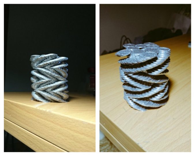 Gravity-Defying Stacked Coin Sculptures by Shunsuke Tani | Spoon & Tamago