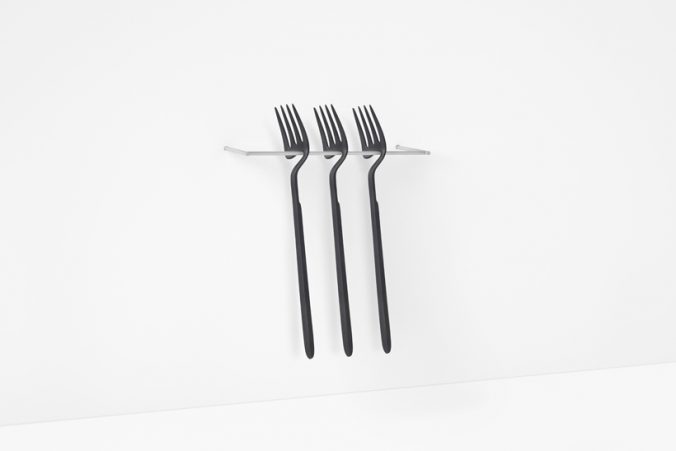 Nendo’s New ‘Skeleton’ Cutlery Hooks On To Things | Spoon & Tamago