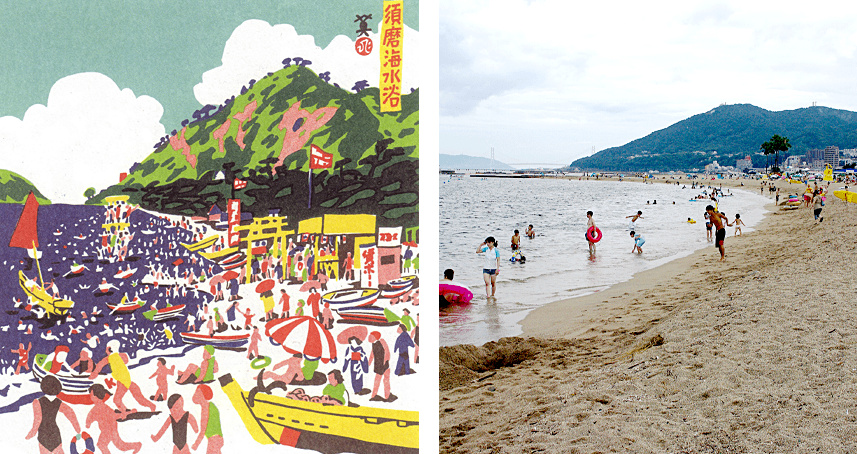60-Year Old Illustrations of Kobe Contrasted with Contemporary Photos ...