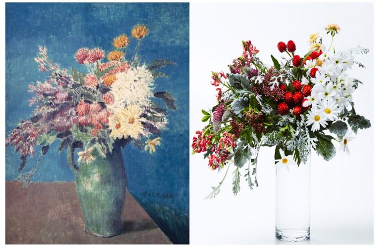 Famous Paintings of Flowers Recreated in Real Life | Spoon & Tamago