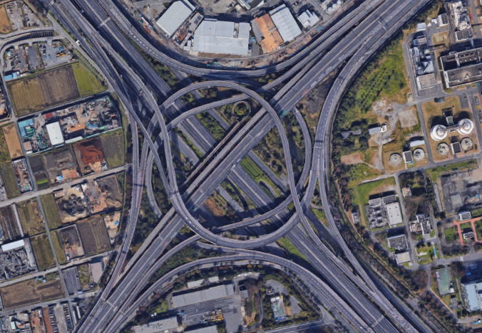 Aerial Photos Reveal the Sculptural Beauty of Japanese Highway ...