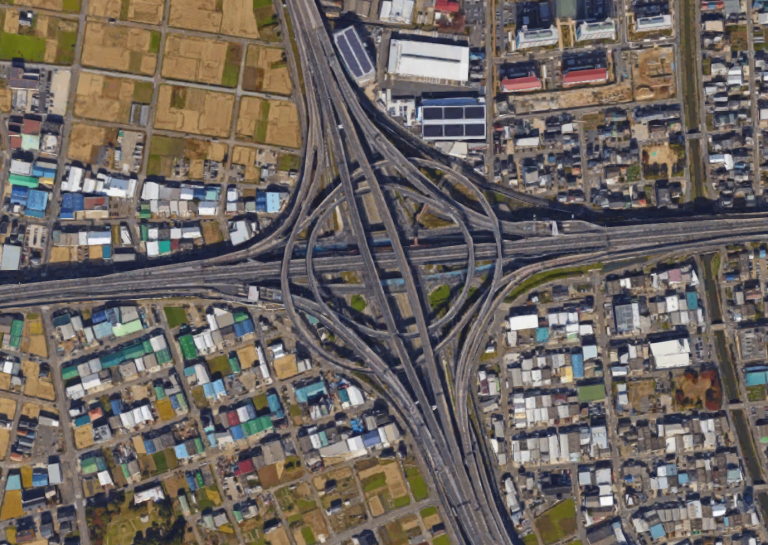 Aerial Photos Reveal the Sculptural Beauty of Japanese Highway ...