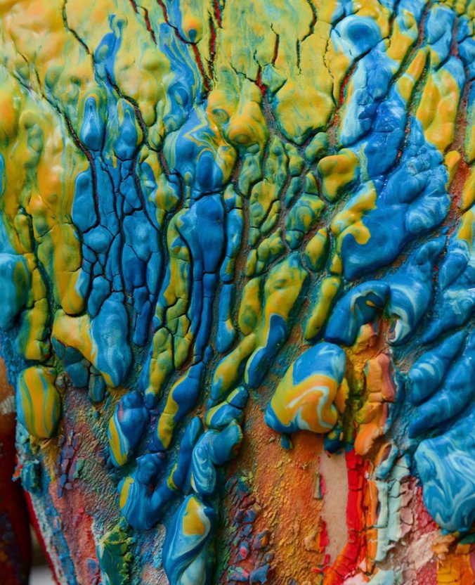 Kanako Shintaku Covers Her Body in Paint to Create Surreal Portraits ...