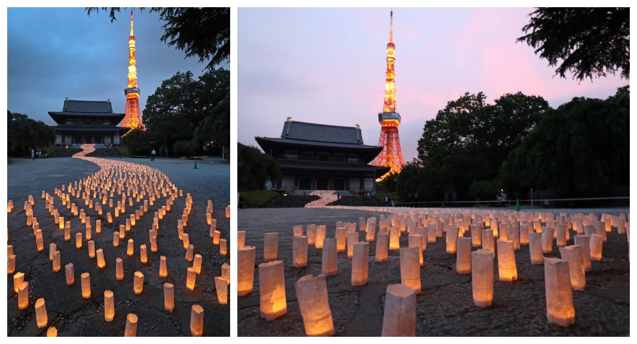 3700 Candles Create a Tanabata “Milky Way” in Front of Tokyo Tower ...