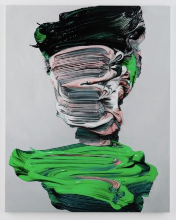 Trompe l’oeil Paintings of Brushstrokes Form Abstract Portraits by ...