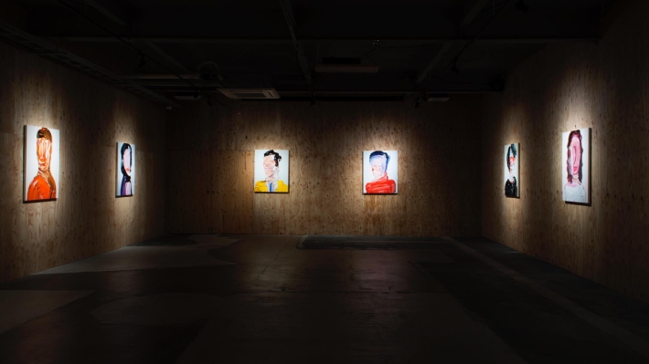 Trompe l’oeil Paintings of Brushstrokes Form Abstract Portraits by ...