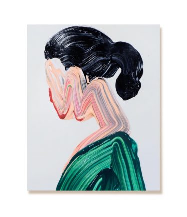 Trompe l’oeil Paintings of Brushstrokes Form Abstract Portraits by ...