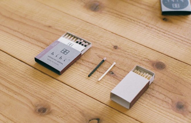 Hibi Combines Incense and Matches into One | Spoon & Tamago