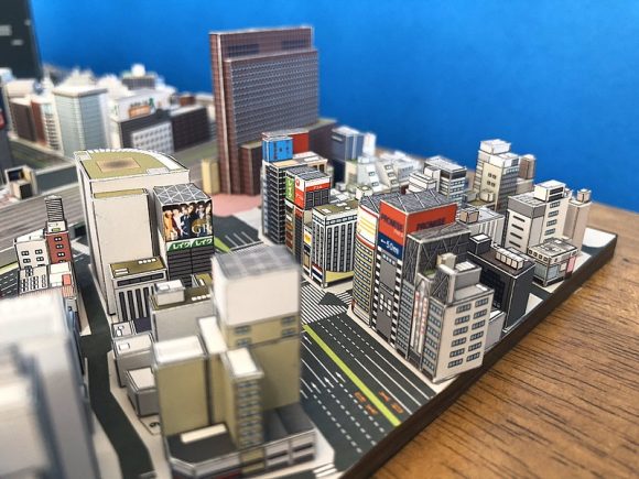 A Miniature Model of Shinjuku Built Entirely From Paper | Spoon & Tamago
