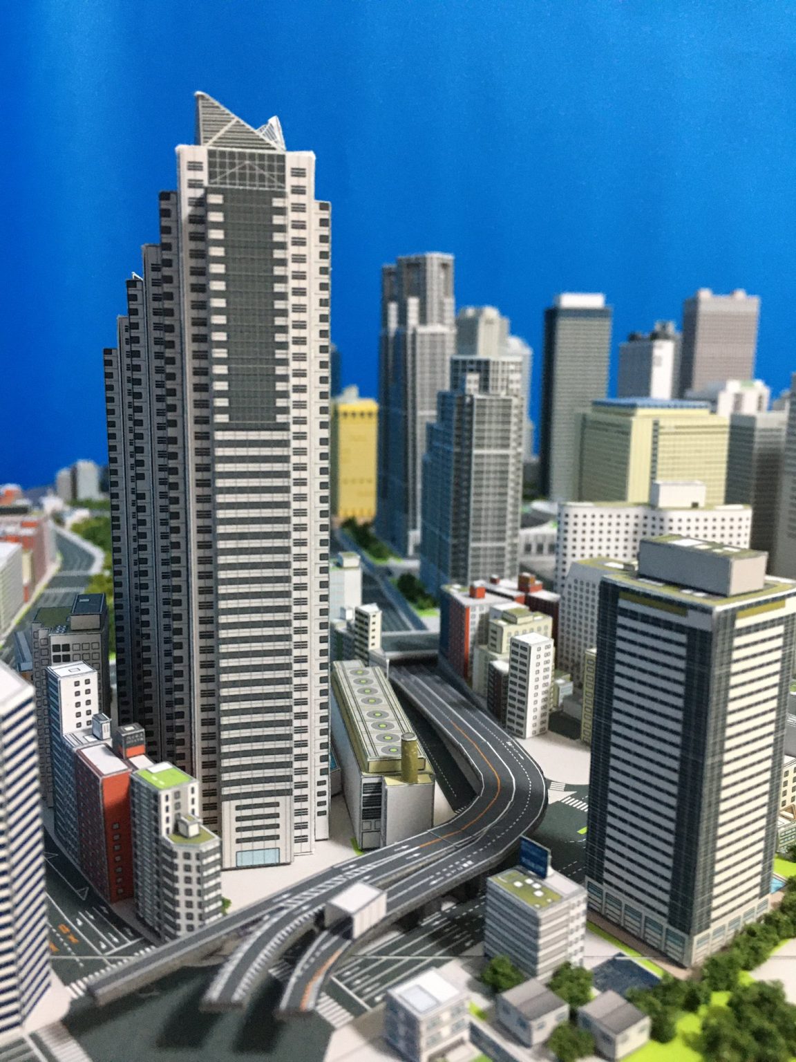 A Miniature Model of Shinjuku Built Entirely From Paper | Spoon & Tamago