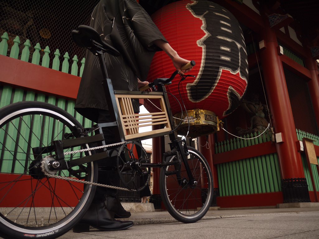 Custom-Made Bicycle Inspired by Japanese Lattice Woodwork | Spoon & Tamago
