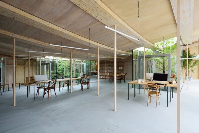 An Architecture Firm Designed Their Own Office With A Sloping ...
