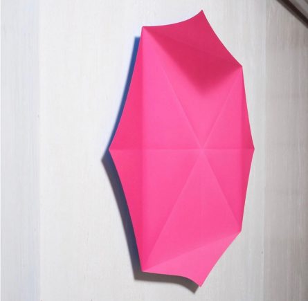 Origami-Inspired Optical Illusion Oil Paintings by Momo Yoshino | Spoon ...