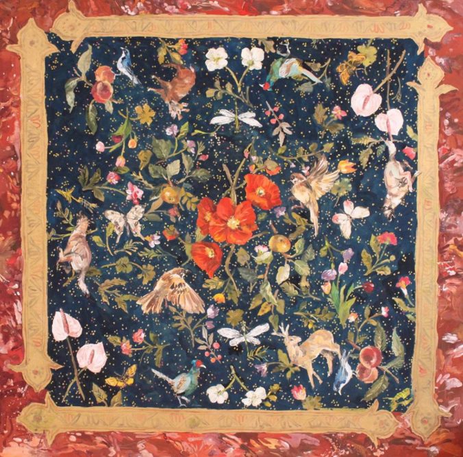 Seasonal Winds of Change Blow Through the Colorful Paintings of Ayune ...