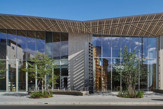 New Public Library in Nasushiobara City is a Forest of Aphorisms ...