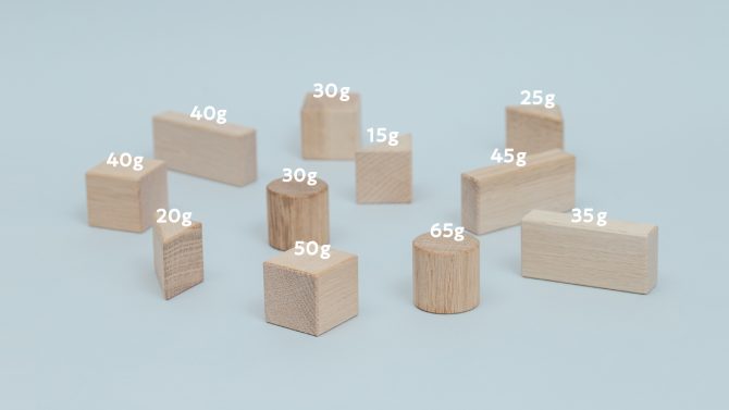 Tsumi-gram Building Blocks Teach the Concept of Mass | Spoon & Tamago