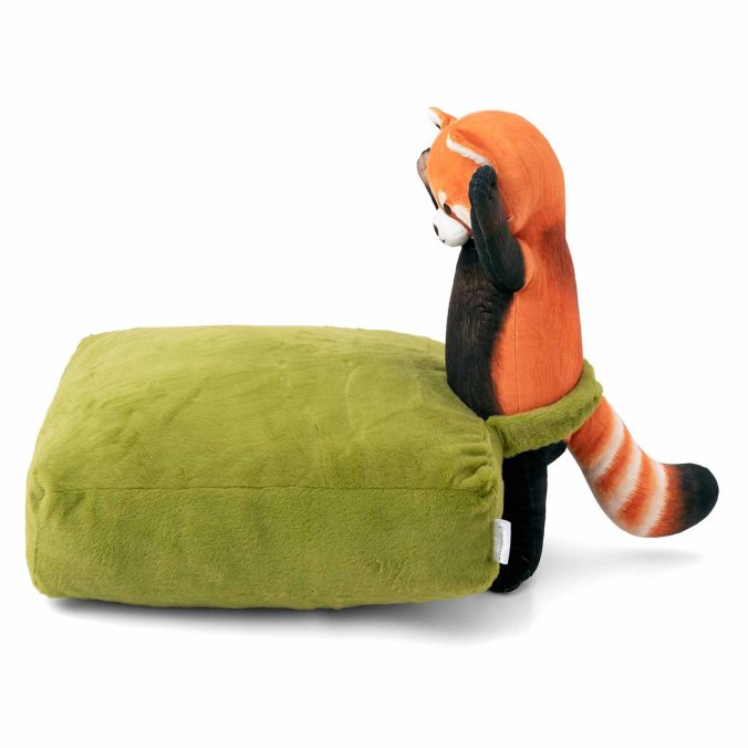 New Pillow Lets You Nap While Being Threatened by an Adorable Red Panda ...