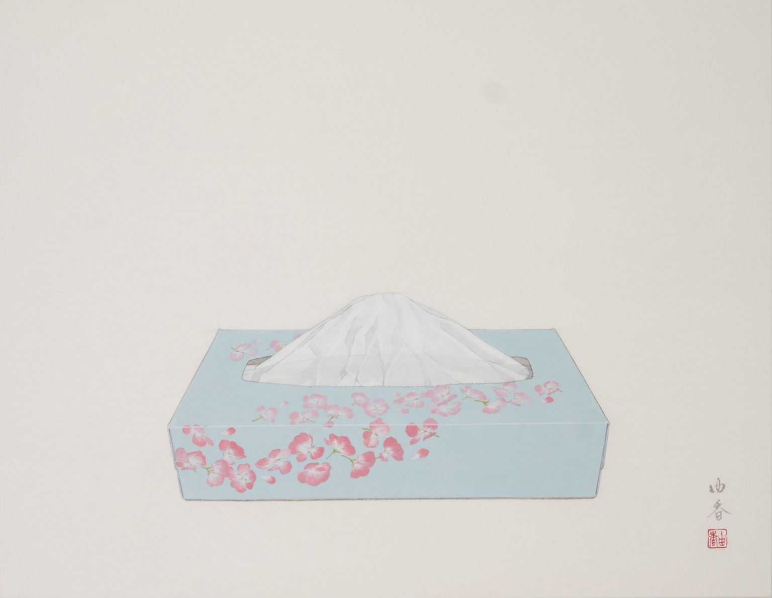 Traditional Nihonga Style Paintings of Ordinary Life by Yuka Kasai ...