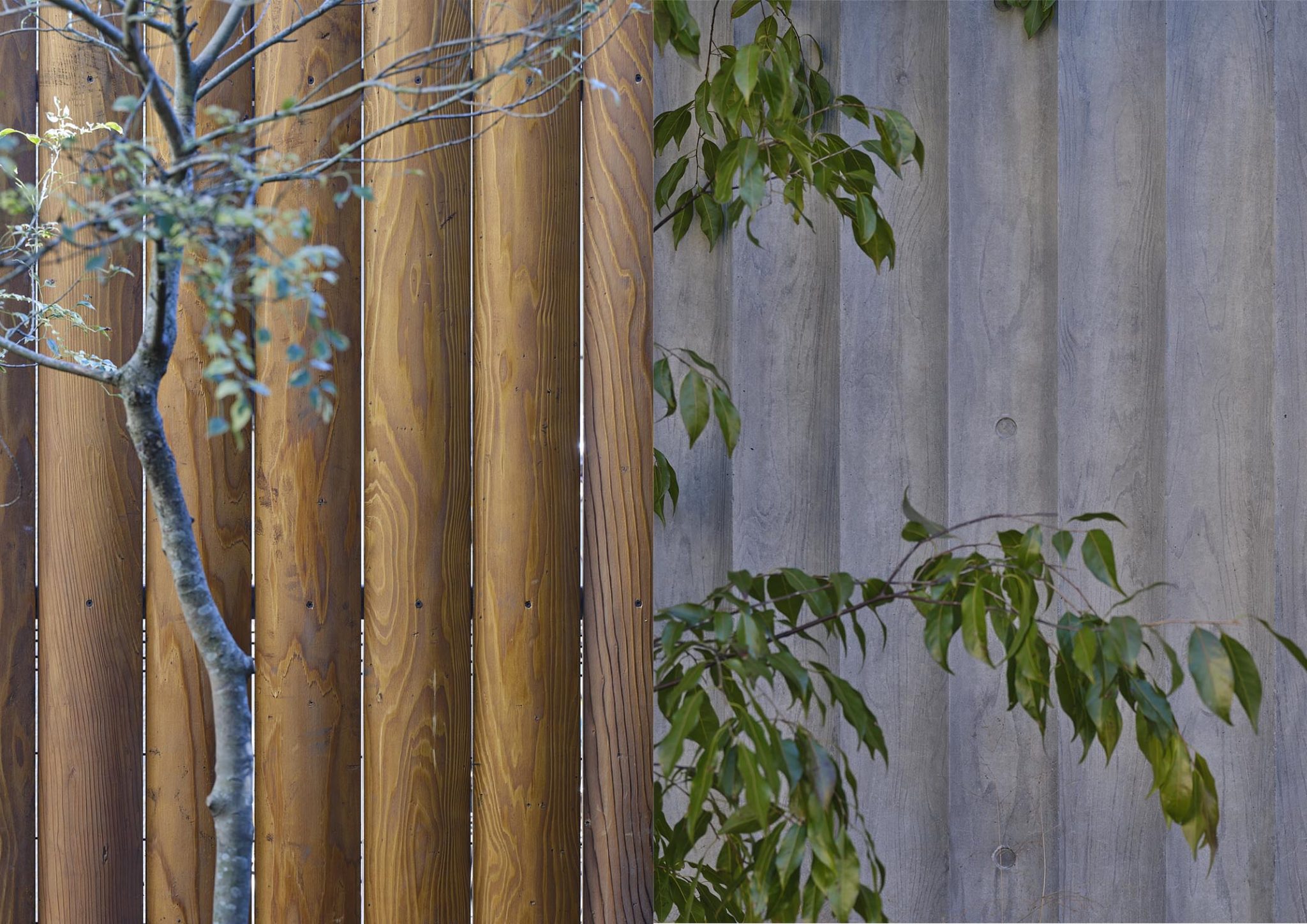 City and Forest Living in a Unique Concrete Log House | Spoon & Tamago