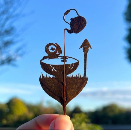 Kirie Artist Carves Playful Narratives Into Tree Leaves | Spoon & Tamago