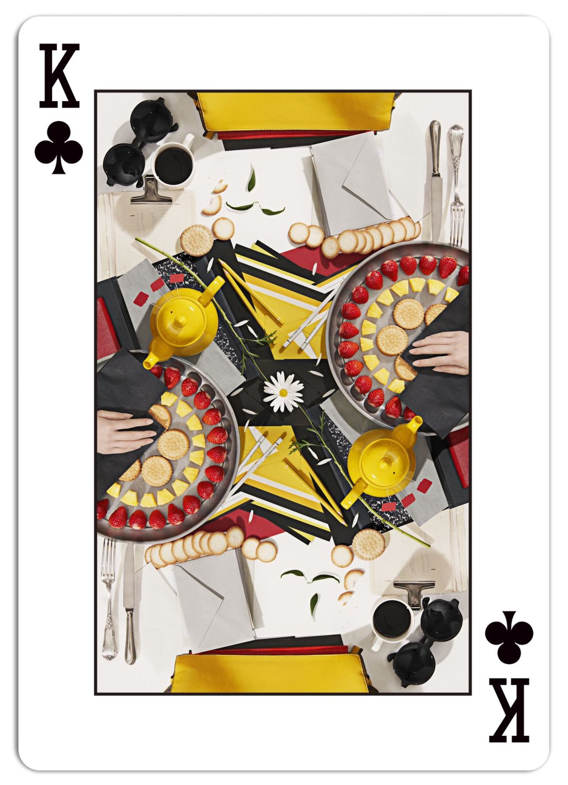 All 54 Playing Cards Reinterpreted Through Still Life Photography by Yuni Yoshida | Spoon & Tamago