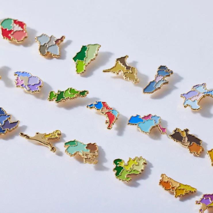 Show Your Japan Prefectural Love With These Enamel Pins | Spoon & Tamago