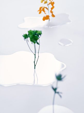 ‘Puddle’ Are a Series of Flower Vessels Inspired by Puddles of Water ...