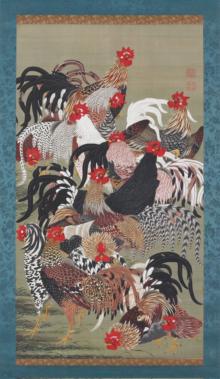 Photographer Meticulously Recreates Images of Chickens Painted by Edo ...